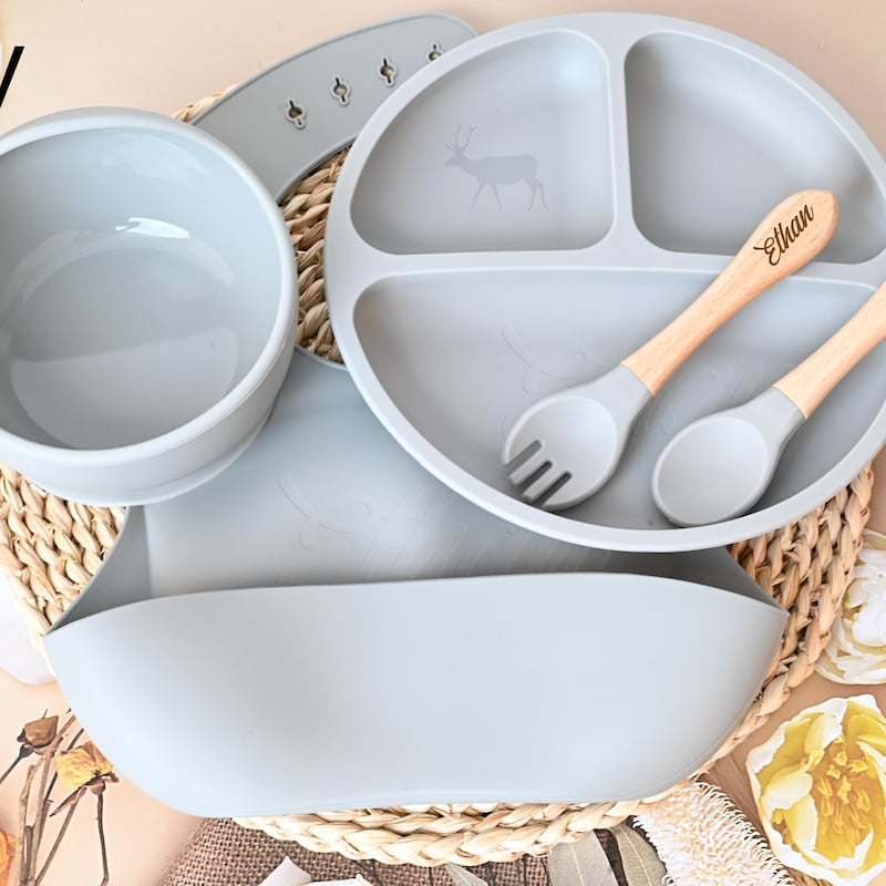 Cup & Snack Plate Set - Etsy