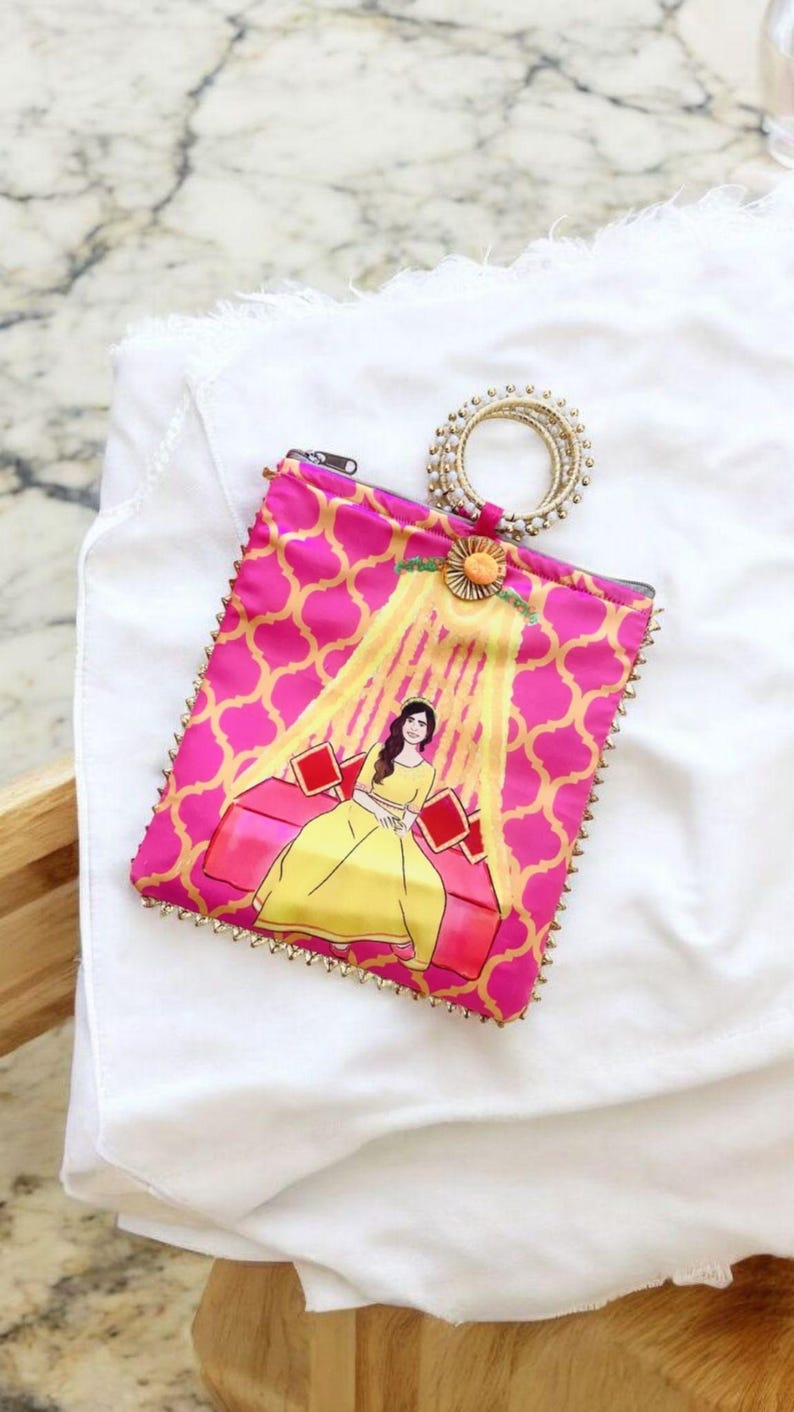 Potli Bags for Wedding & Haldi Ceremony, Designer Ethnic Clutch Pouch ...