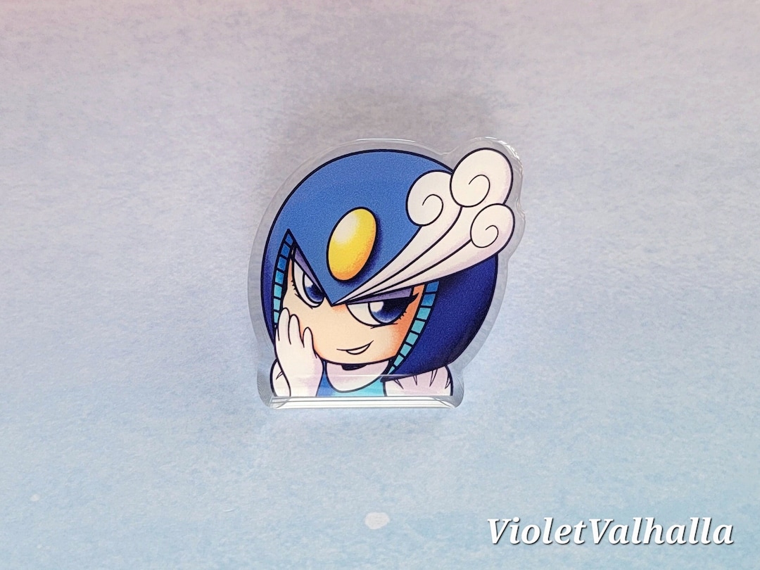 Splash Woman Chibi Anime Emote Acrylic Pin - Etsy