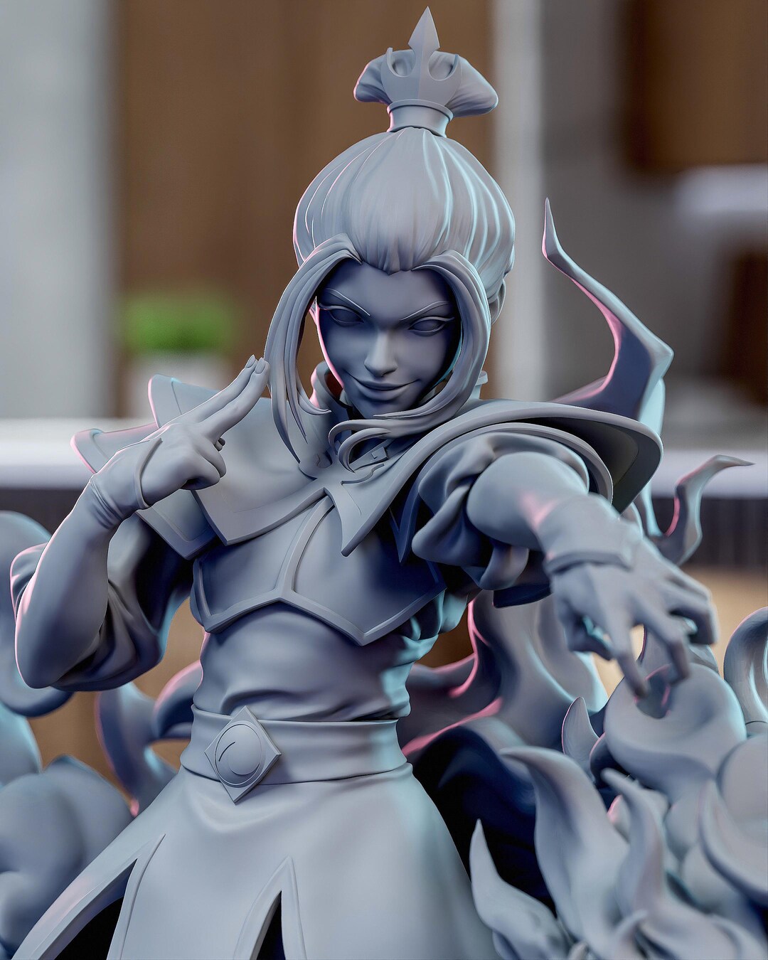 Fire Nation Princess 1/6 Scale Figure | 3D Printed Resin Miniature ...