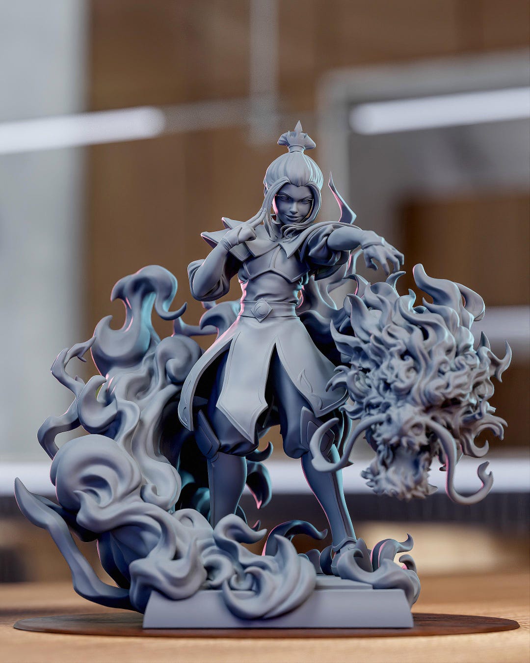 Fire Nation Princess – Figurine 1:6 Scale – Fan Art Resin Statue – 3D ...