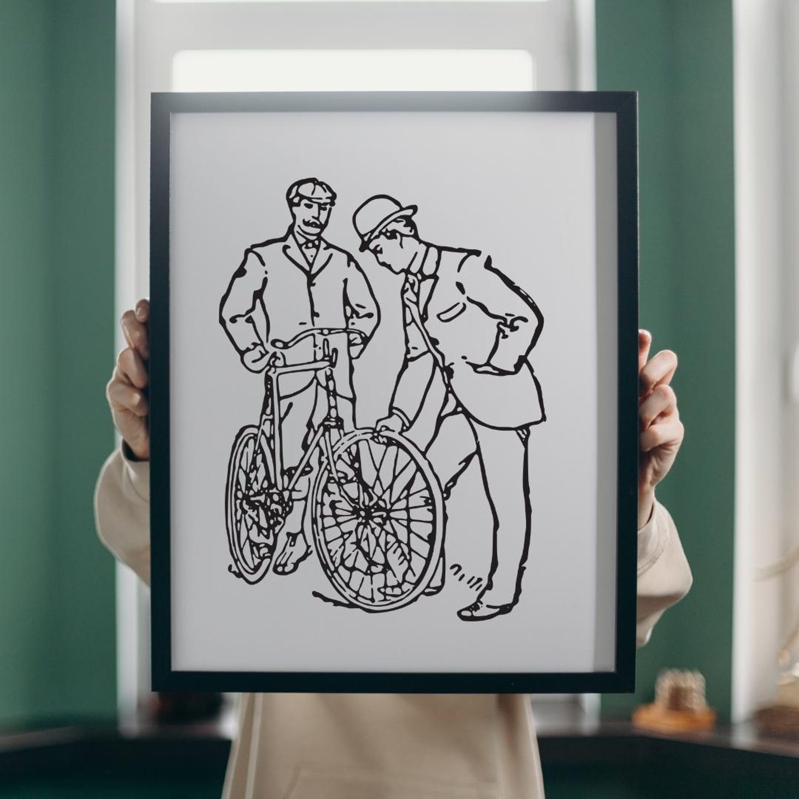 Bicycle SVG Clipart Bundle: Bike Cut Files for Cricut (digital Download ...