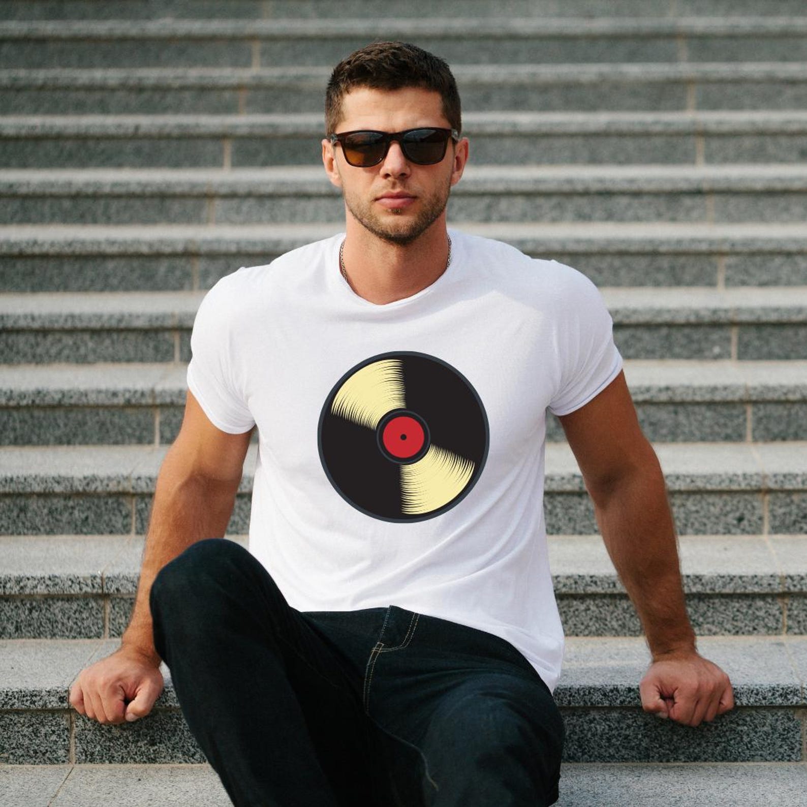 Vinyl Record SVG Bundle, Vinyl Disc Svg, Vinyl Record Svg, Melting ...