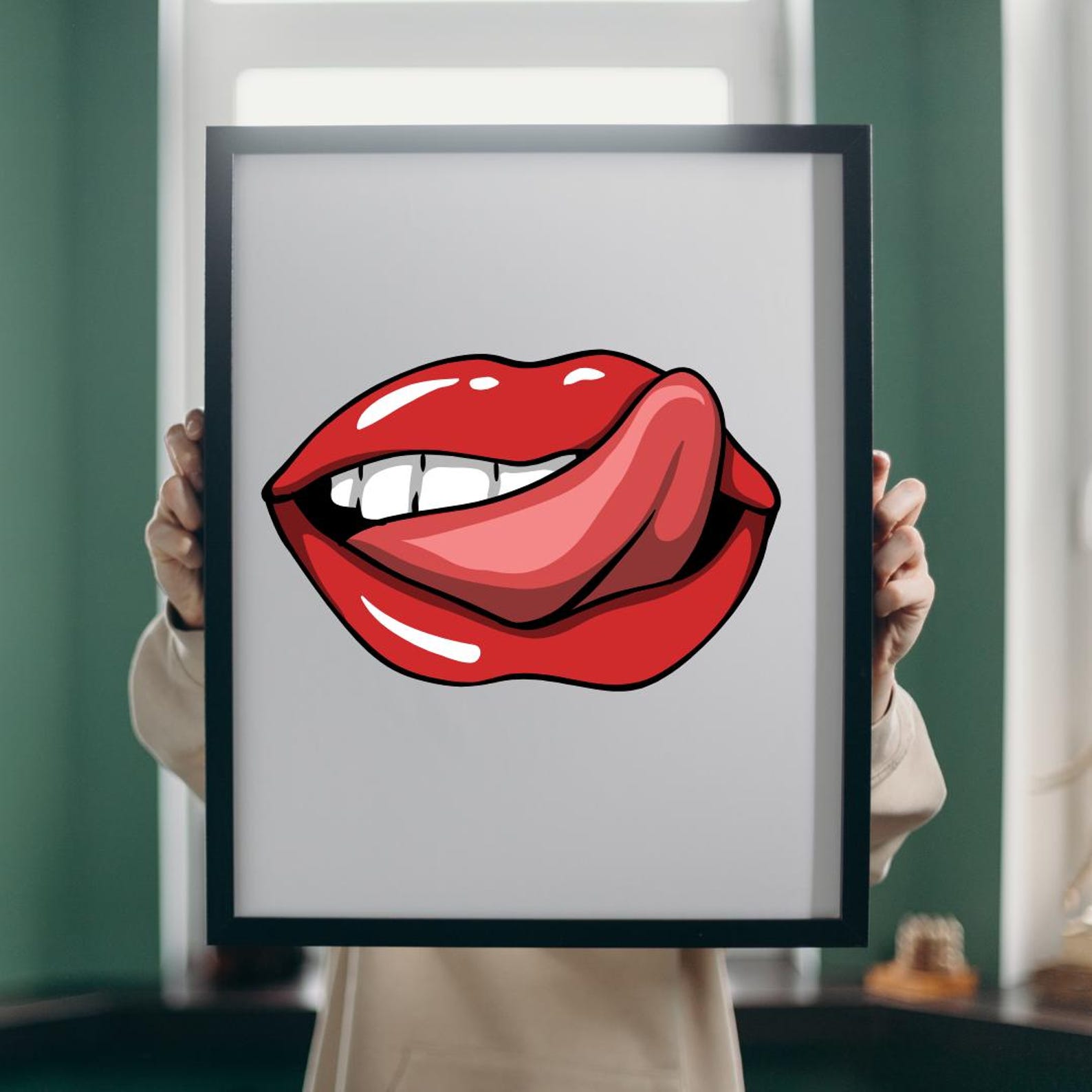 Lips SVG Bundle: Bleeding Lips, Kiss Cut Files (digital Download) - Etsy