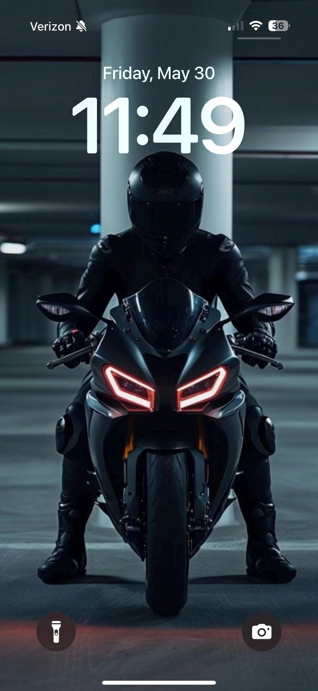 Dark Rider, Motorcycle Wallpaper - Etsy