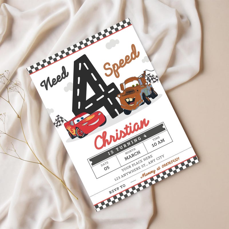 Lightning Mcqueen Black Car - Etsy