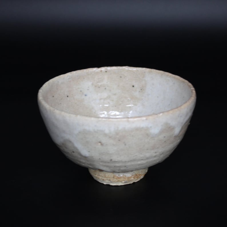 Wabi Sabi Japanese Chawan – Rustic Zen Tea Bowl With Wooden Box, Traditional Pottery for Tea ...