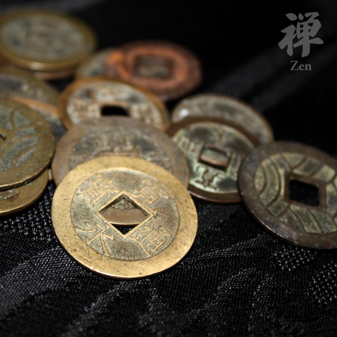Kan'ei Tsuho Edo Period Coin | Japanese Antique Samurai Era Copper Coin ...