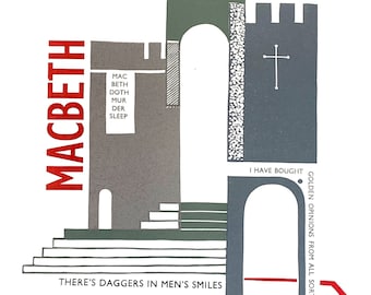 William Shakespeare Quote Art Print - Macbeth Poster - Literature ...