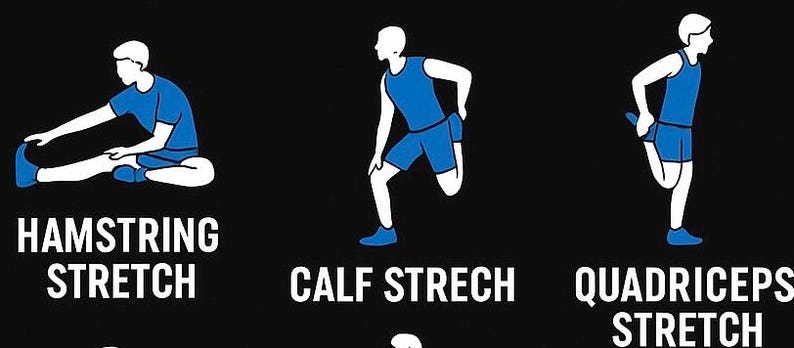 Printable Stretch Routine - Stretching Exercises for Beginners ...