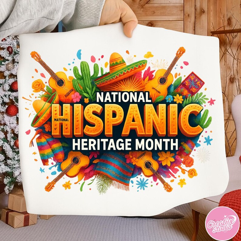 Mes De La Herencia Hispana Png Bundle Hispanic Heritage Month PNG ...