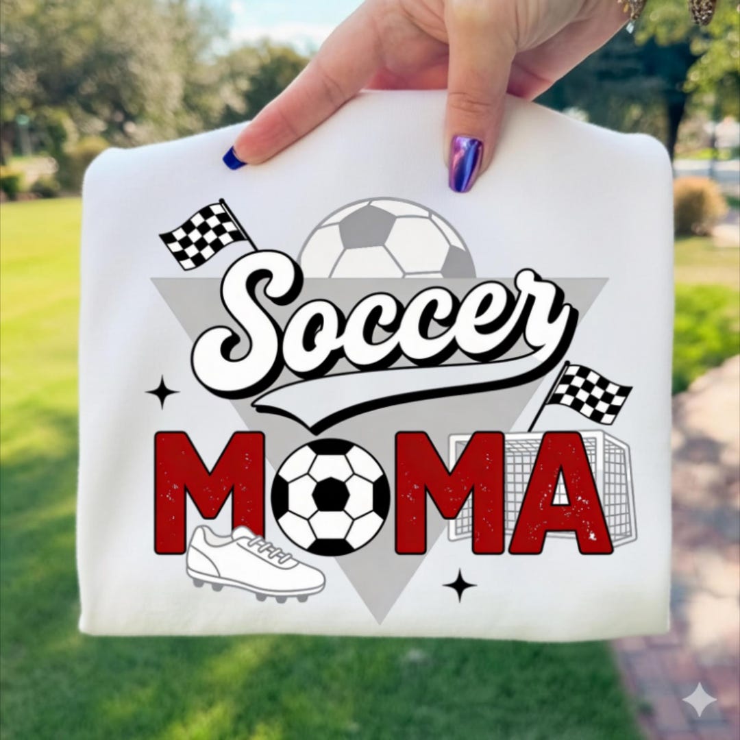 Preppy Soccer Mama Game Day Png, Go Team Png, Soccer Game Day Png ...