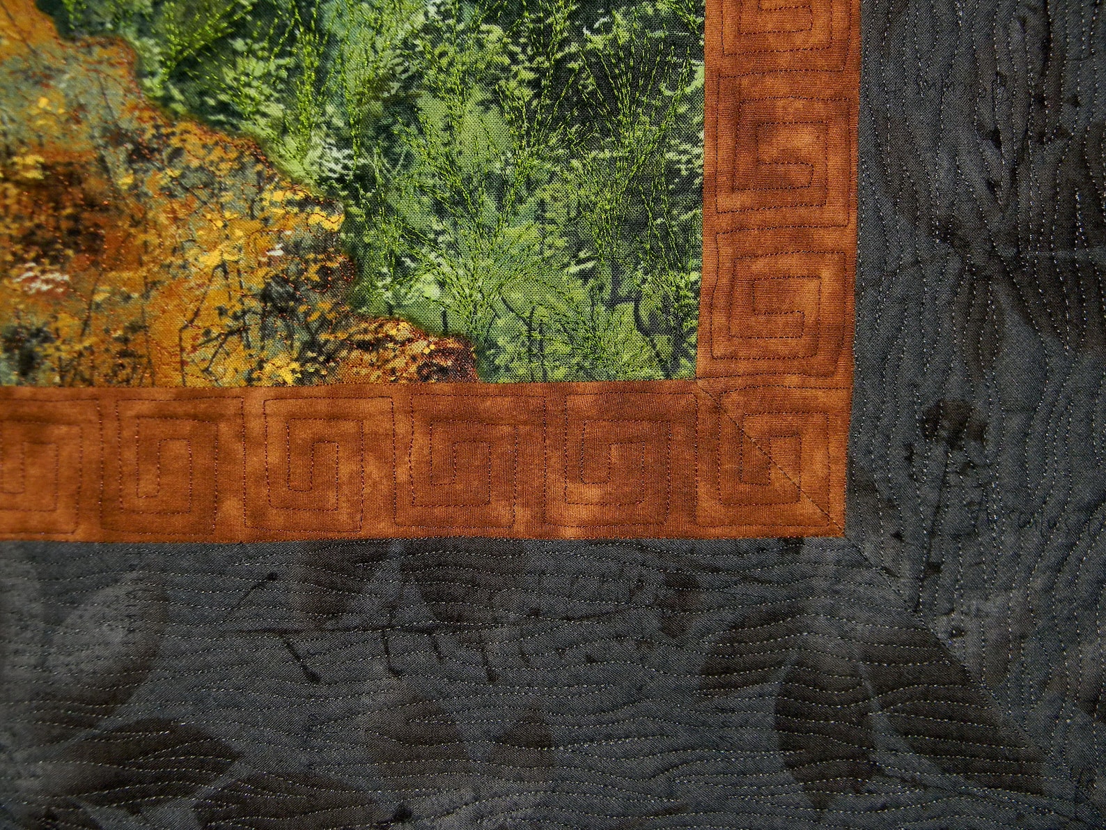 AWARD-WINNING Art Quilt, Medieval, Castle, Featured in Art Quilting ...