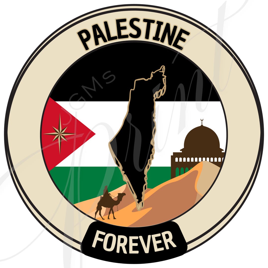 Palestine Forever Digital Sticker – Svg Png Dxf Eps Pdf Jpg – Palestine ...