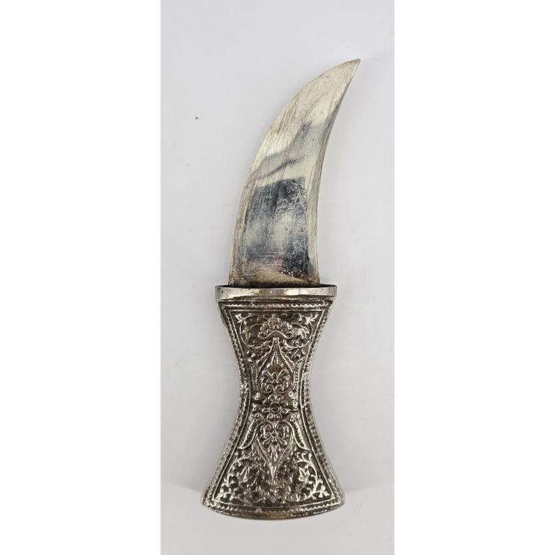 Antique Arabic Omani Khanjar Style Dagger Knife Ceremonial Manhood ...