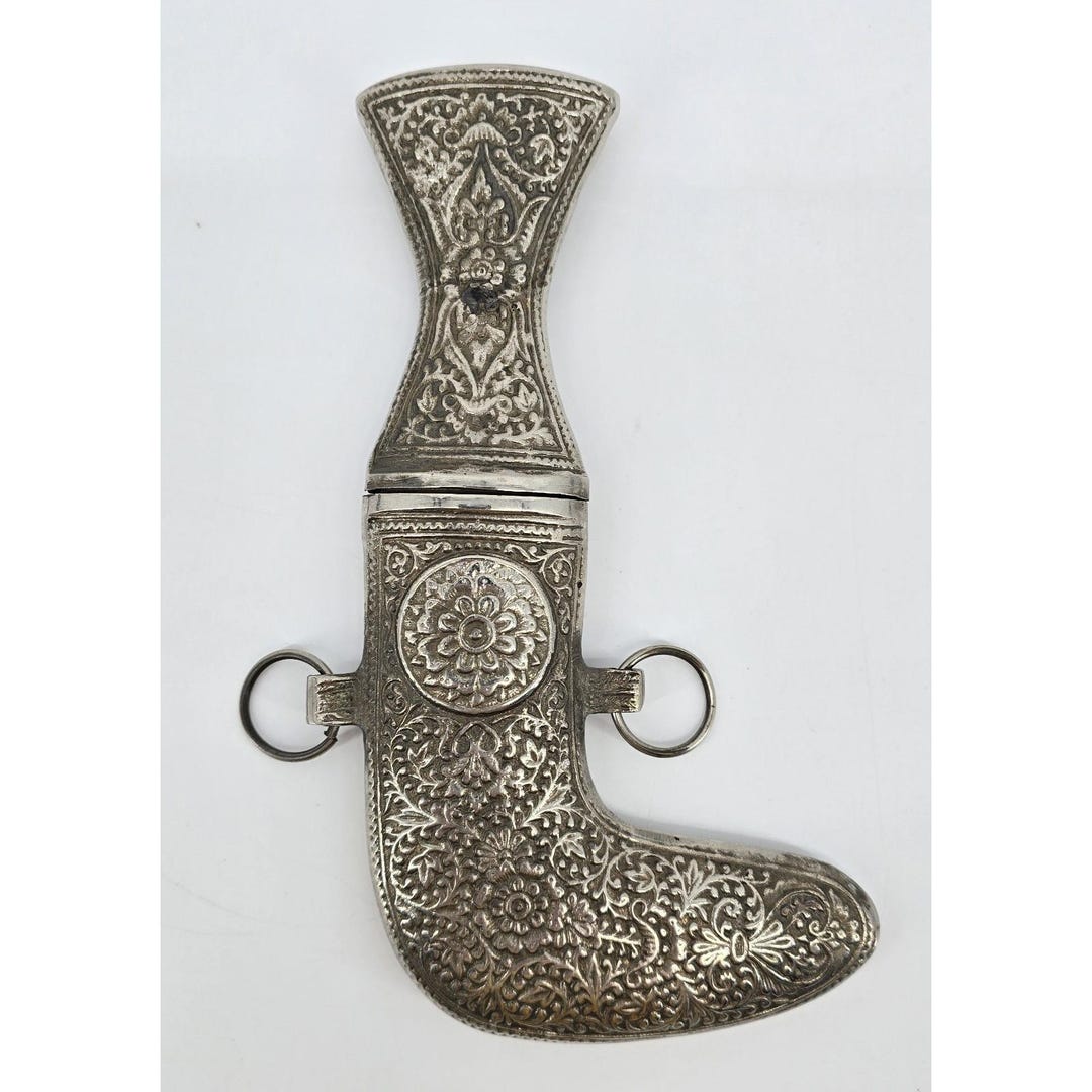 Antique Arabic Omani Khanjar Style Dagger Knife Ceremonial Manhood ...