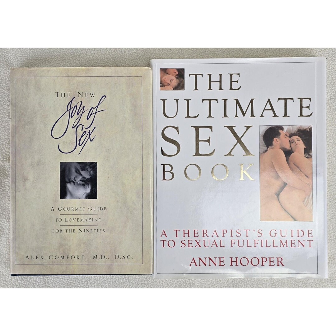 2 Sex Books 90s Ultimate Sex Book Hooper New Joy Of Fort