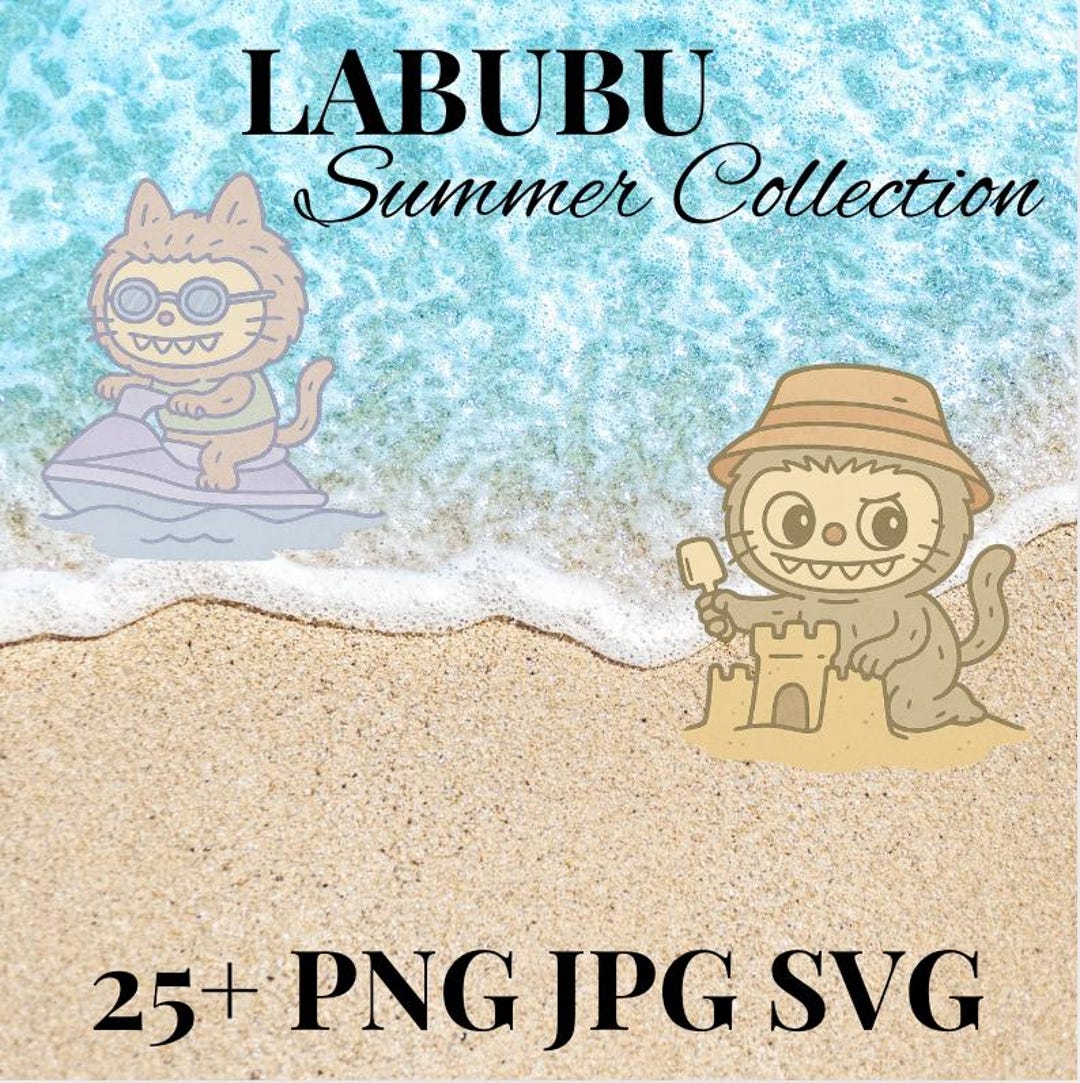 20+ Summer Labubu PNG, SVG, JPG Bundle| Labubu Clipart | Labubu Svg | T ...