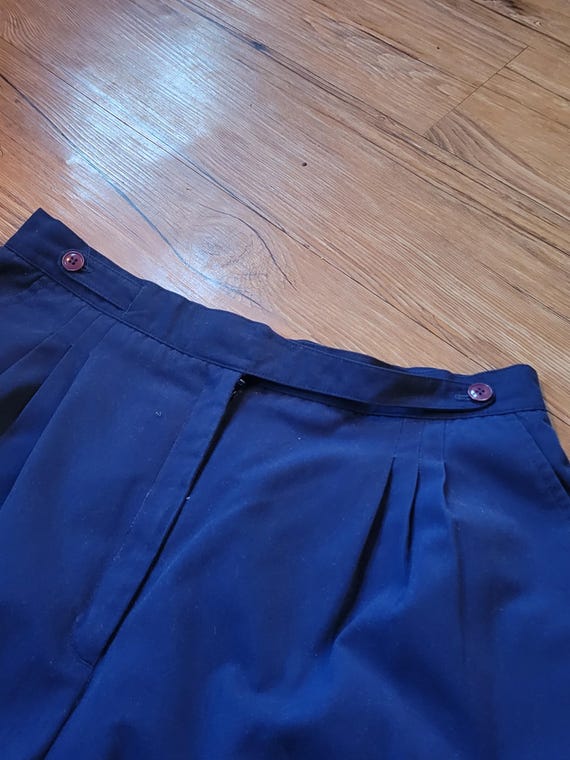 Vintage 60s-70s AstorOne Royal Blue Pleated Slacks | … - Gem