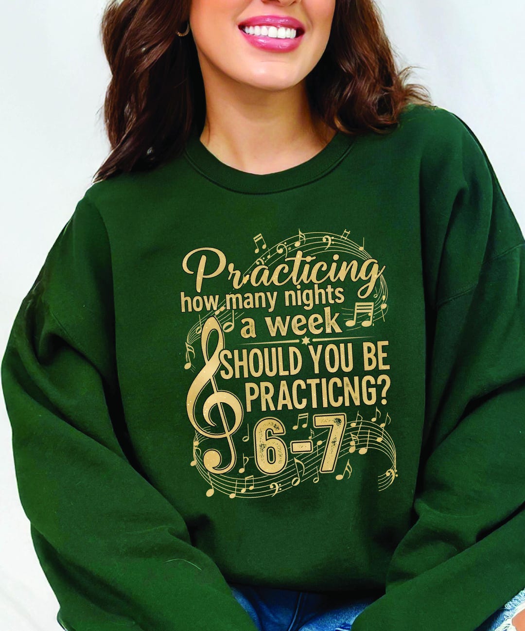 Funny 67 T-shirt How Many Nights a Week Should You Be Practicing Humor ...