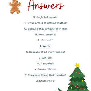 Festive Christmas Riddles Activity for Kids - Brainy Fun PDF for ...
