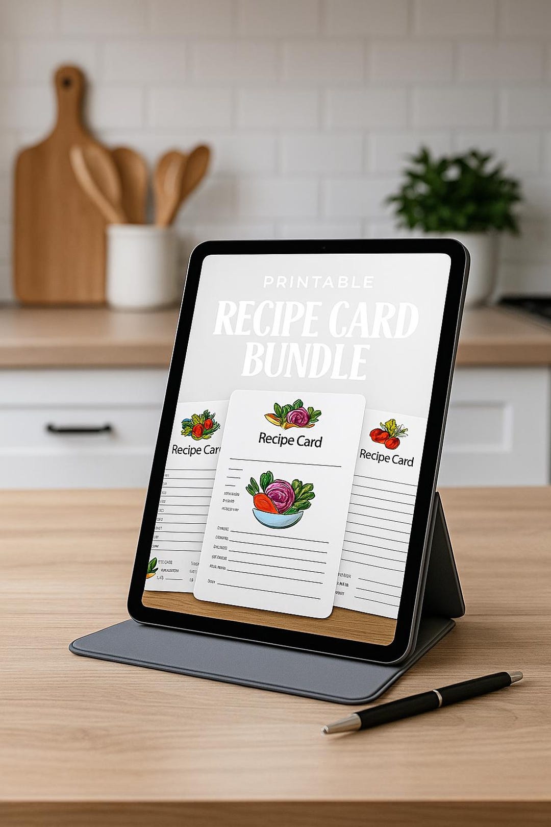 Personalized Recipe Card: Custom Kitchen Keepsake (printable Card - Etsy