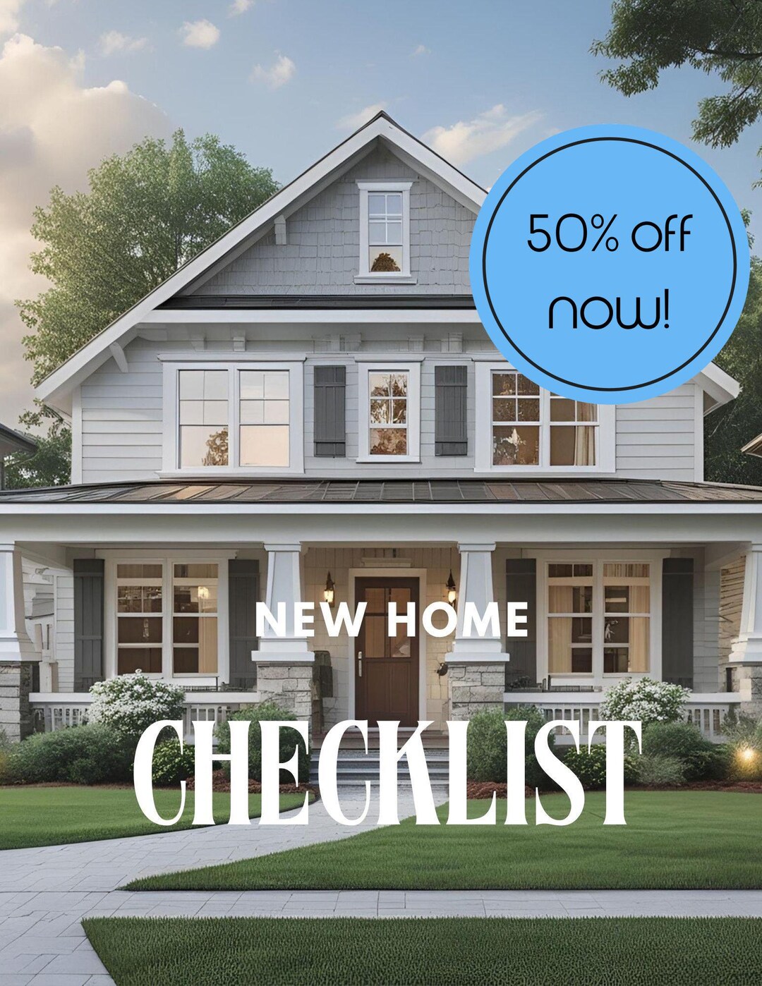 New Home Essentials Checklist Printable | Complete Moving in Guide for ...