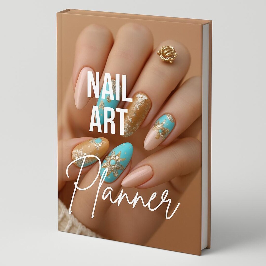 Nail Art Planner: Design Organizer, Color Palettes, Pricing - Etsy