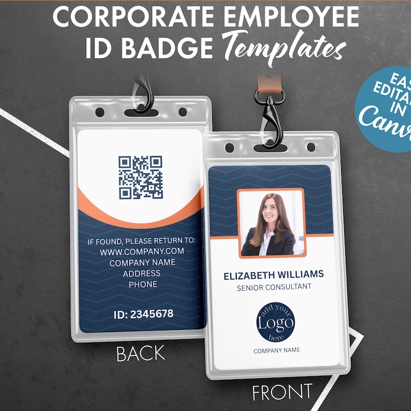 Badges With Qr Code - Etsy