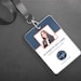 Custom Employee QR Code Photo ID Badge, ID Badge Canva, Photo Badge ...