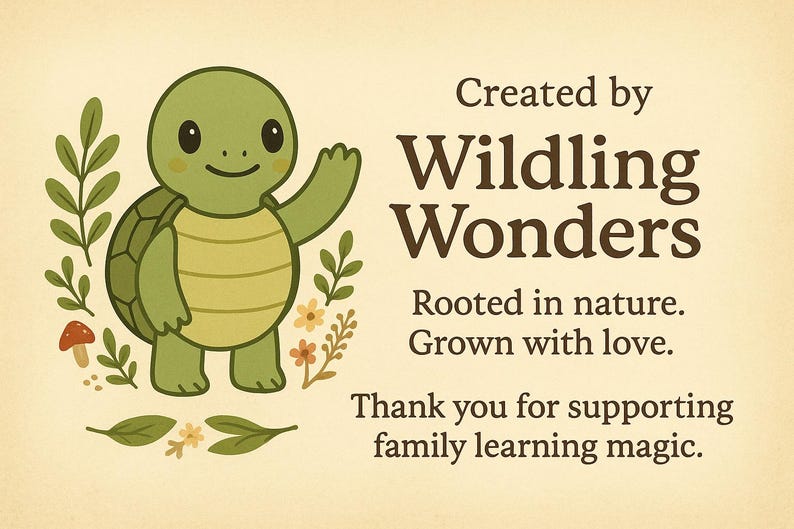 Forest School Adventure Kit – Printable Outdoor Nature Learning ...