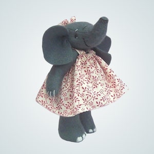 Erica Mini Felt Elephant Toy Sewing Kit - Etsy