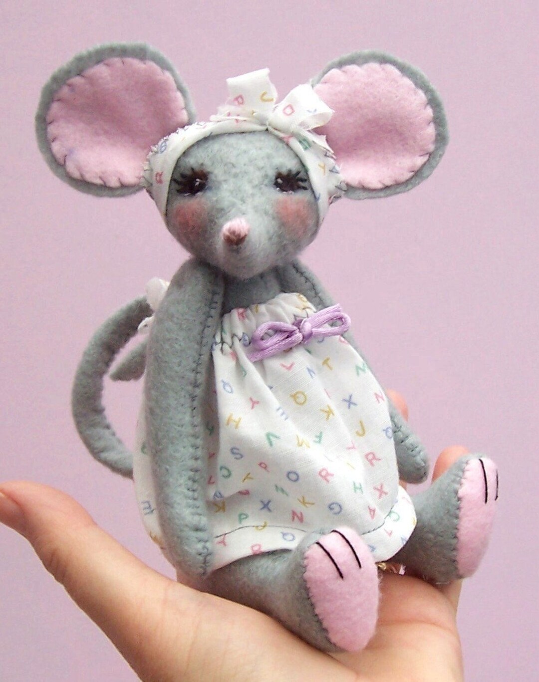 Miss Stitch Mouse Digital Sewing Pattern PDF Download - Etsy