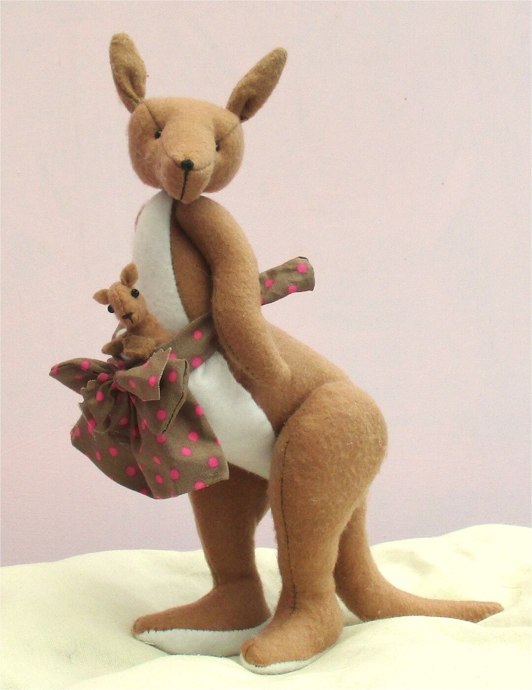 Hop and Skip Digital Kangaroo Sewing Pattern Soft Toy PDF Download ...