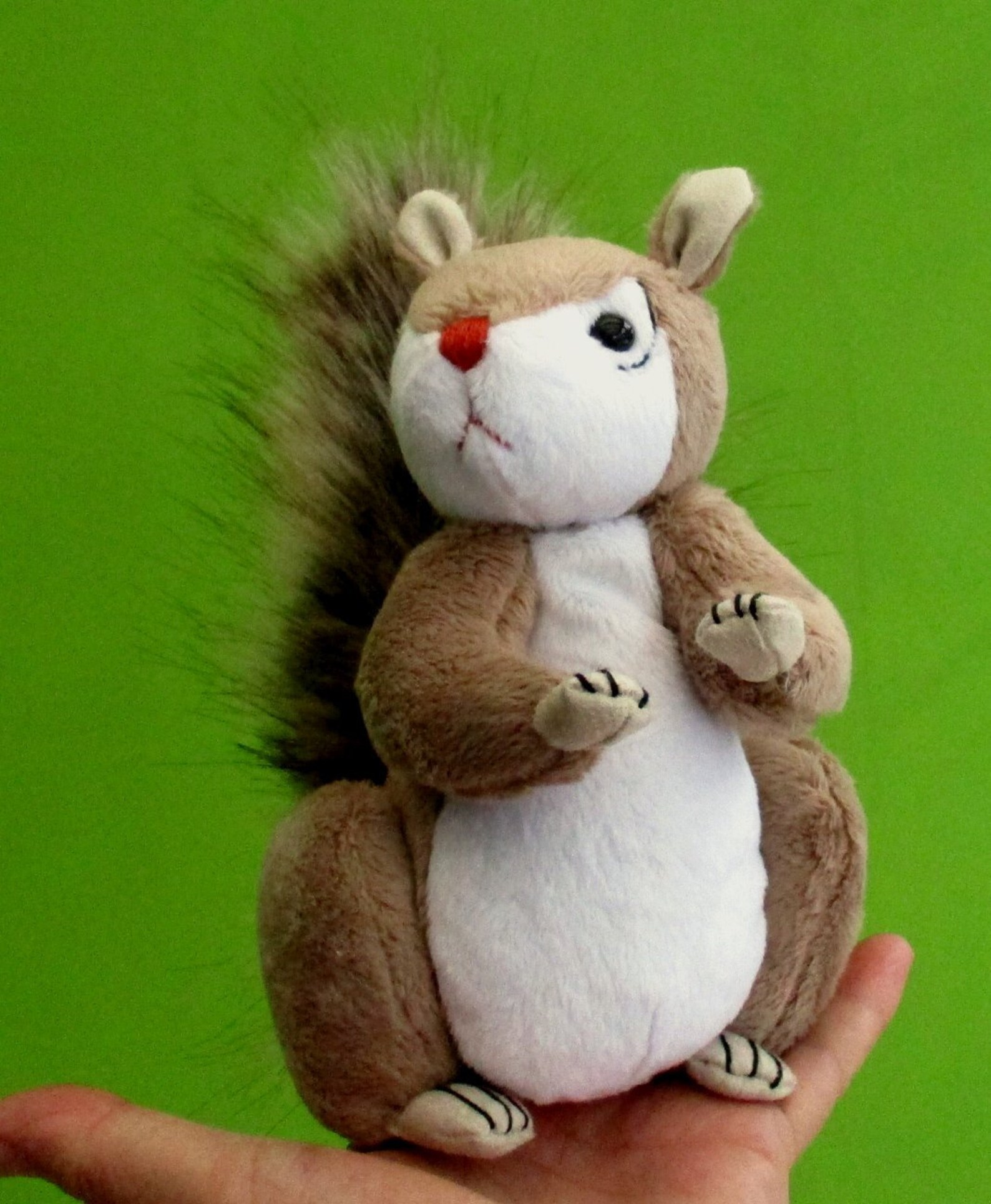 Squirt soft toy squirrel sewing pattern. Printed tutorial | Etsy