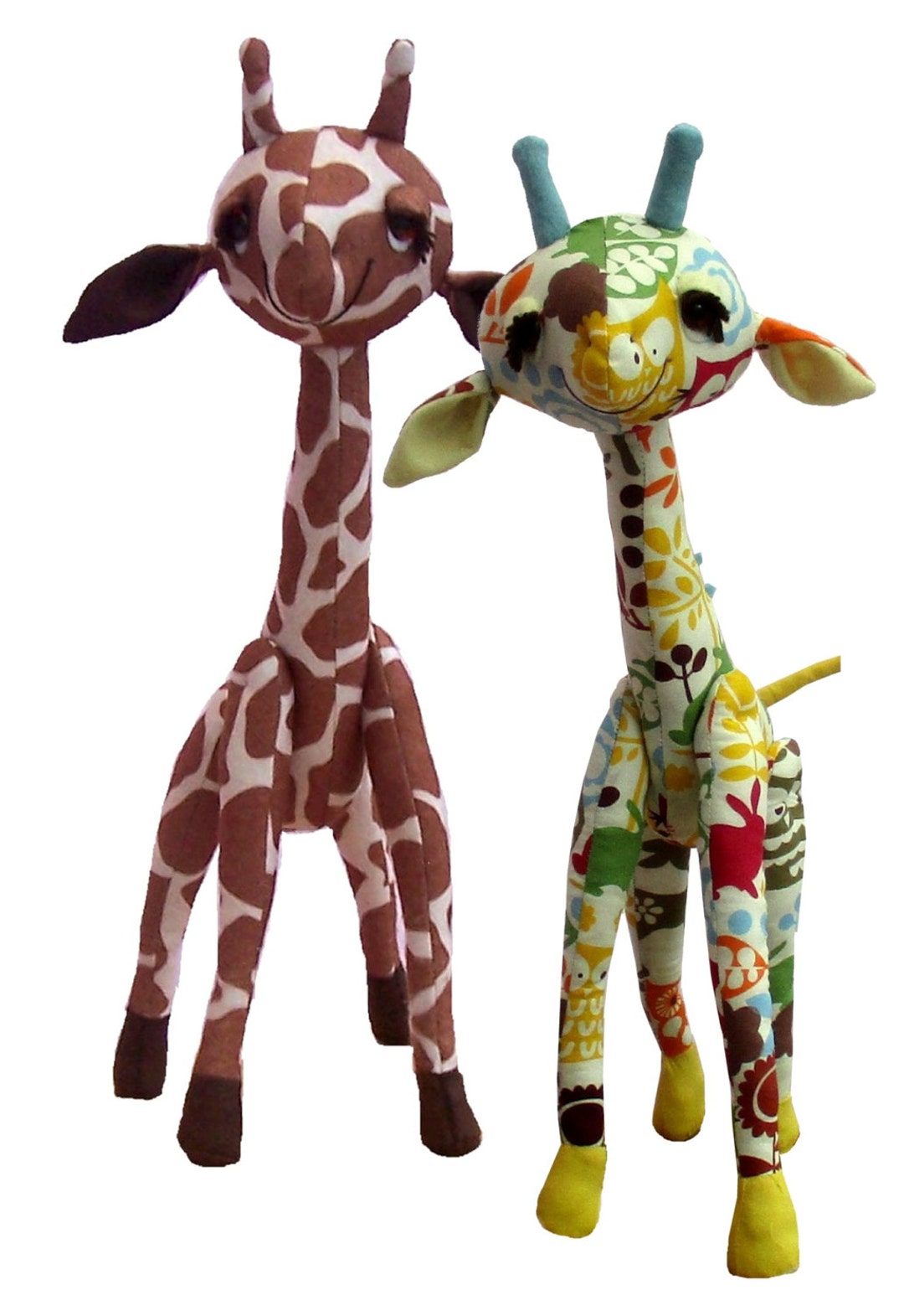 Gemini Soft Toy Digital Giraffe Sewing Pattern PDF Download - Etsy