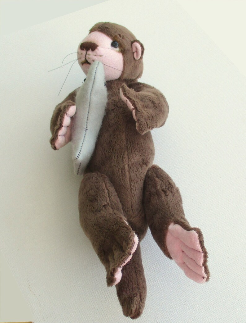 Otis Otter Soft Toy Digital Sewing Pattern PDF Download - Etsy