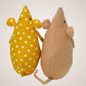 Brie Mouse Soft Toy Sewing Pattern. Makes 7" Mouse - Etsy UK