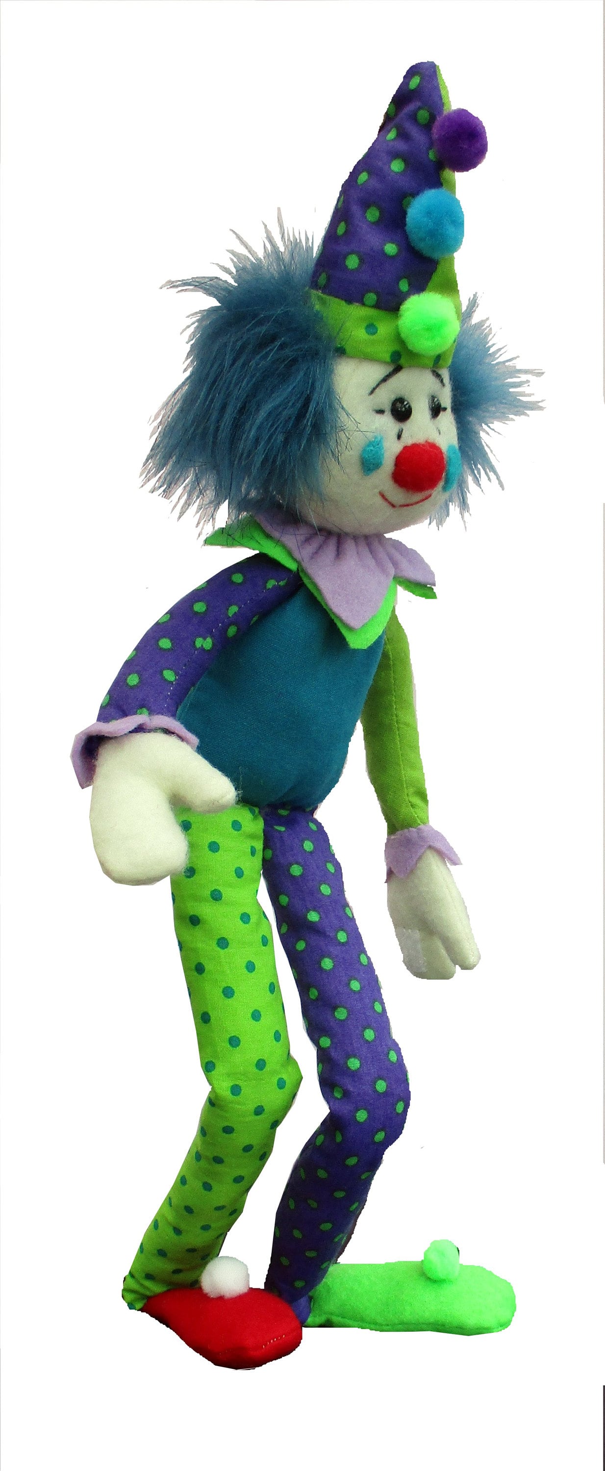 Casper Clown Soft Toy Cloth Doll Sewing Pattern Printed. - Etsy