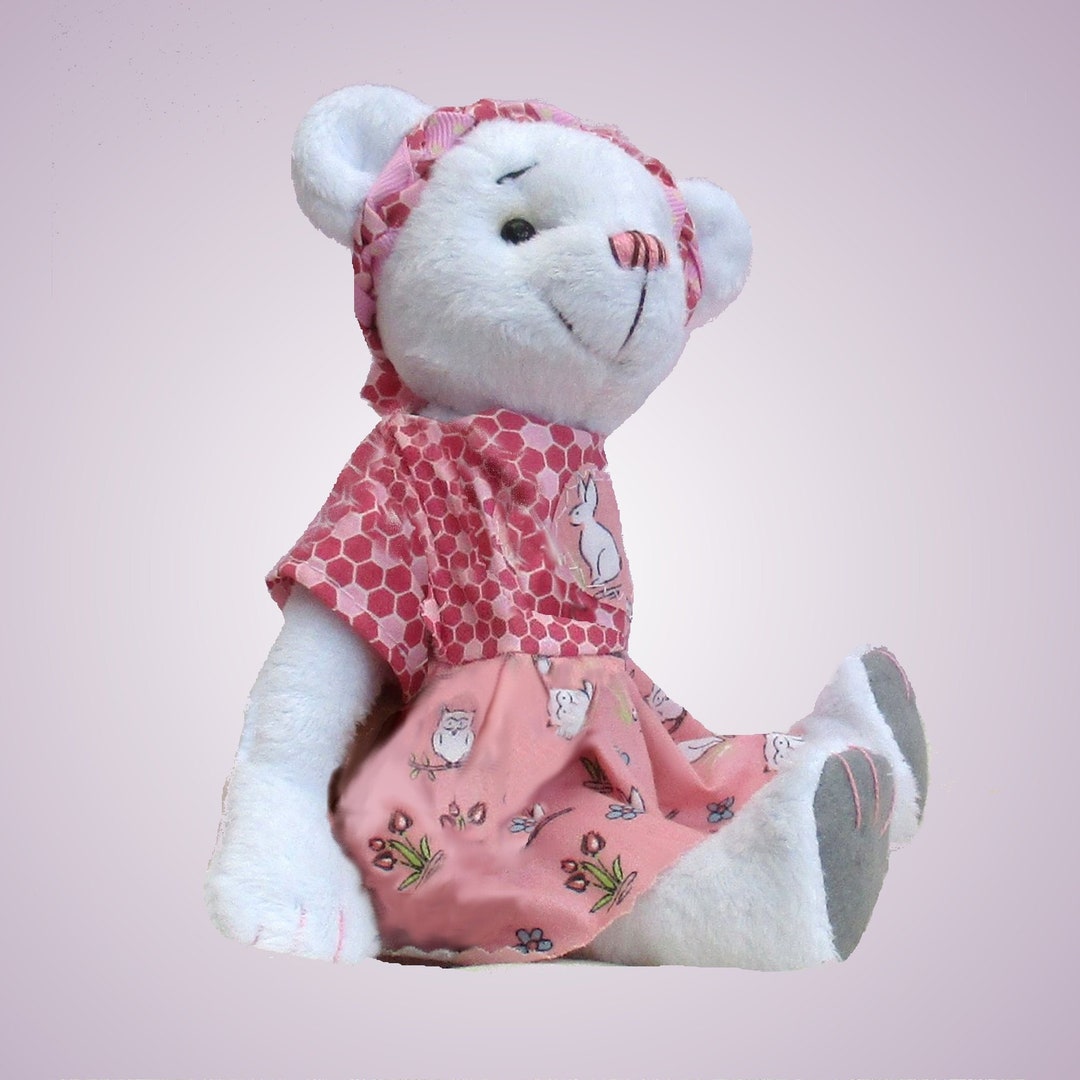 Phoebe Teddy Bear Plush Sewing Kit. Makes 9 Ted 23cm - Etsy