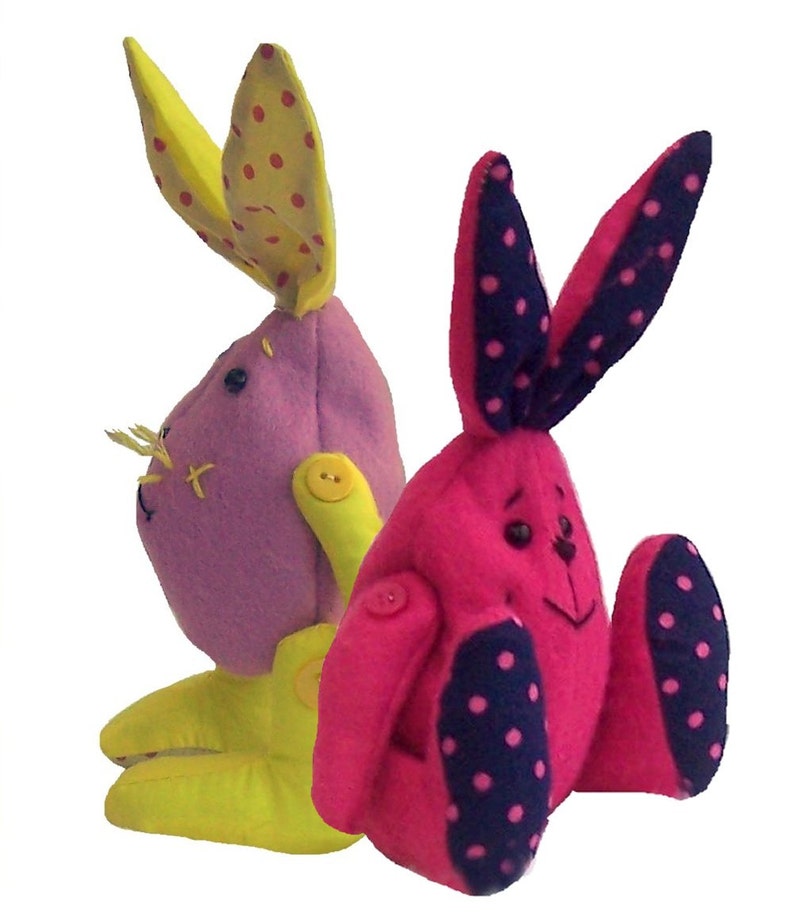 Goody Felt Rabbit Digital Sewing Pattern - Etsy UK