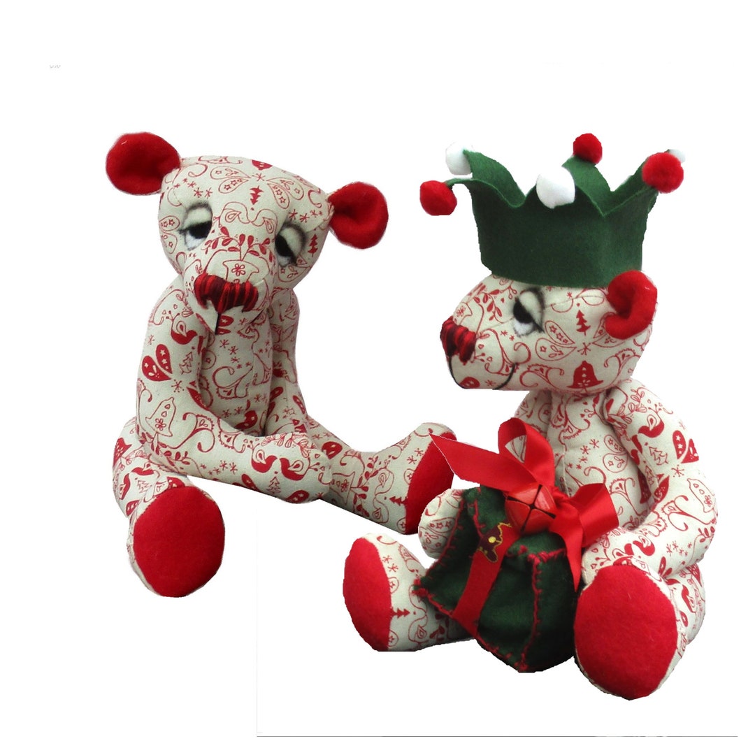 Noel Soft Toy Teddy Bear Sewing Pattern PDF Download Memory Bear ...