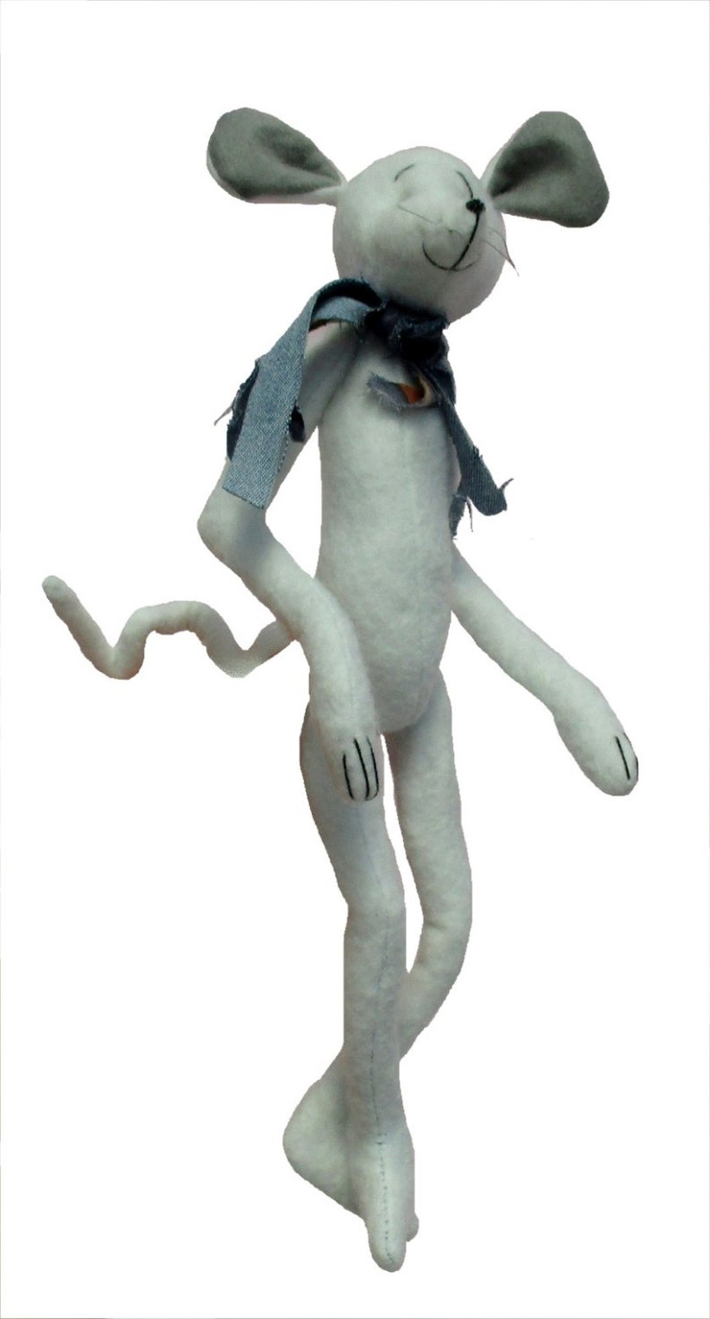 Milton Mouse Soft Toy Sewing Pattern. Printed Toy Rat Pattern - Etsy