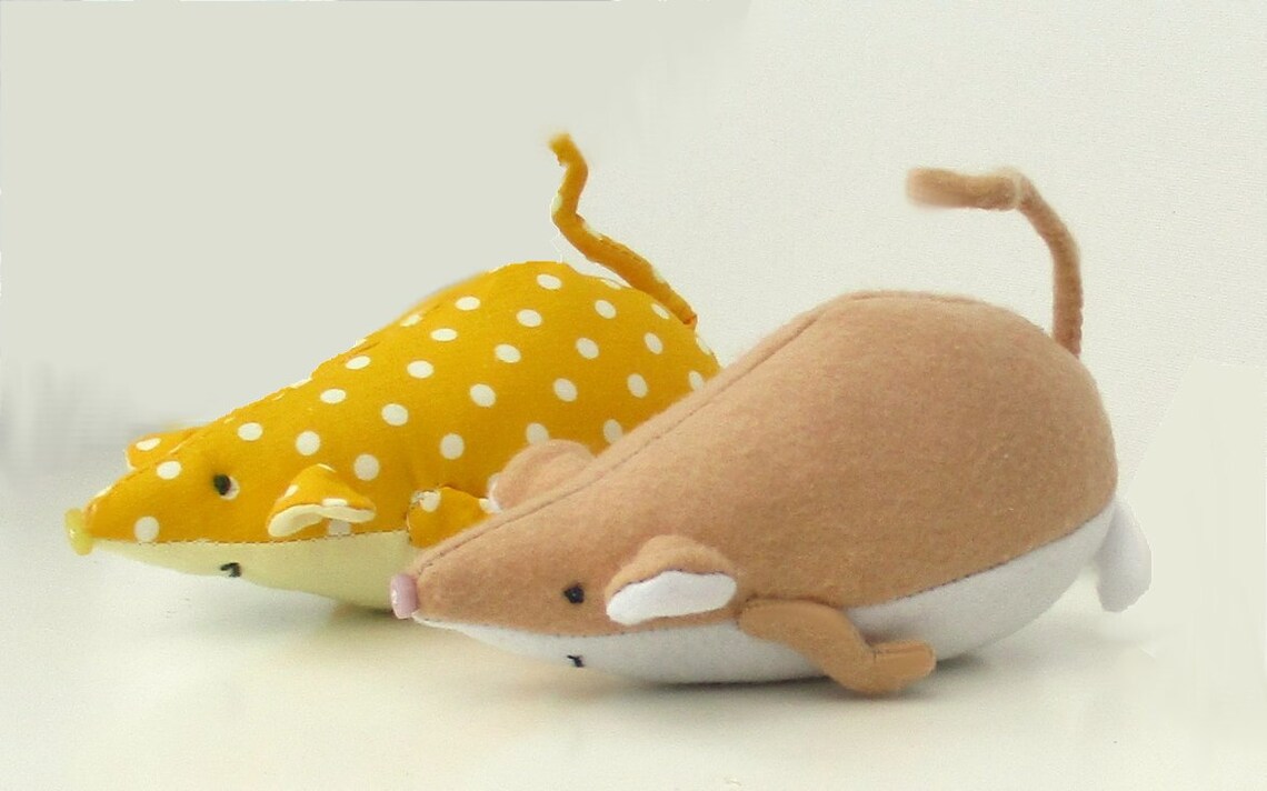 Brie Mouse Soft Toy Sewing Pattern. Makes 7 Mouse - Etsy UK
