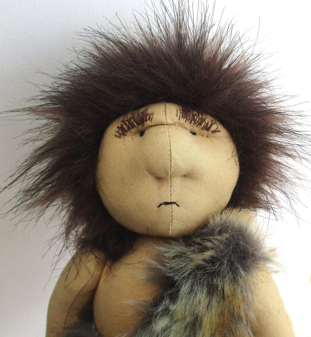 Rocky Caveman Cloth Doll Sewing Pattern: 10" Jointed Doll - Etsy