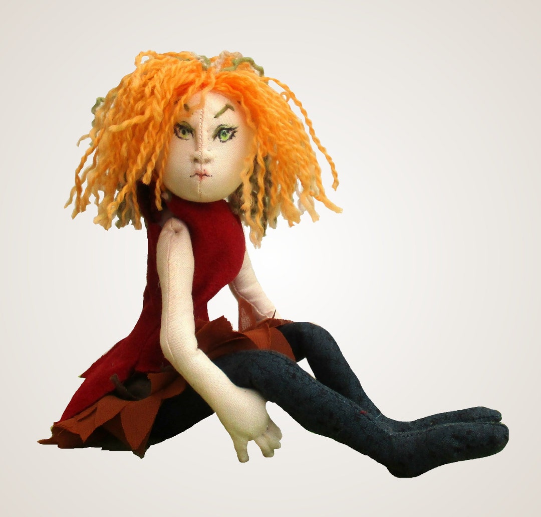 Autumn Elf Cloth Doll Digital Sewing Pattern PDF Download - Etsy