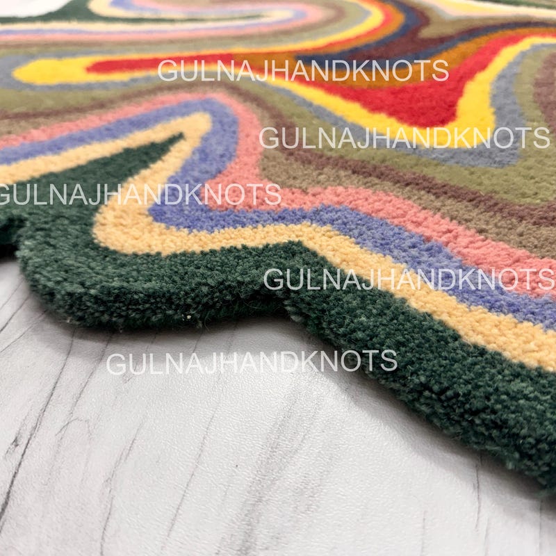 Blob Rug - Etsy