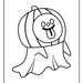 Instant Halloween Coloring Pages! Cozy Spooky Cute Ghosts and Pumpkins ...