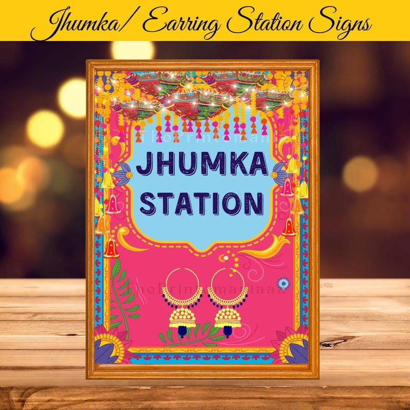 Jhumka Template - Etsy UK