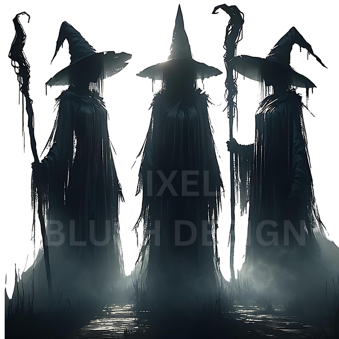 Shadow Witches PNG - Etsy